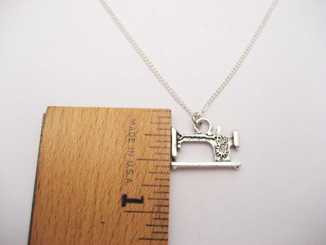 Sewing Machine Necklace, Sewing Necklace, Sewing Machine Jewelry ...