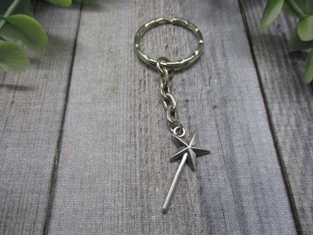 Fairy Wand Keychain Magic Wand Keychain Gifts for Her - Etsy