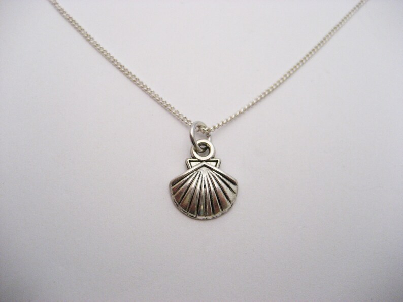 Seashell Necklace, Sea Shell Necklace, Tiny Shell Necklace, Nautical ...