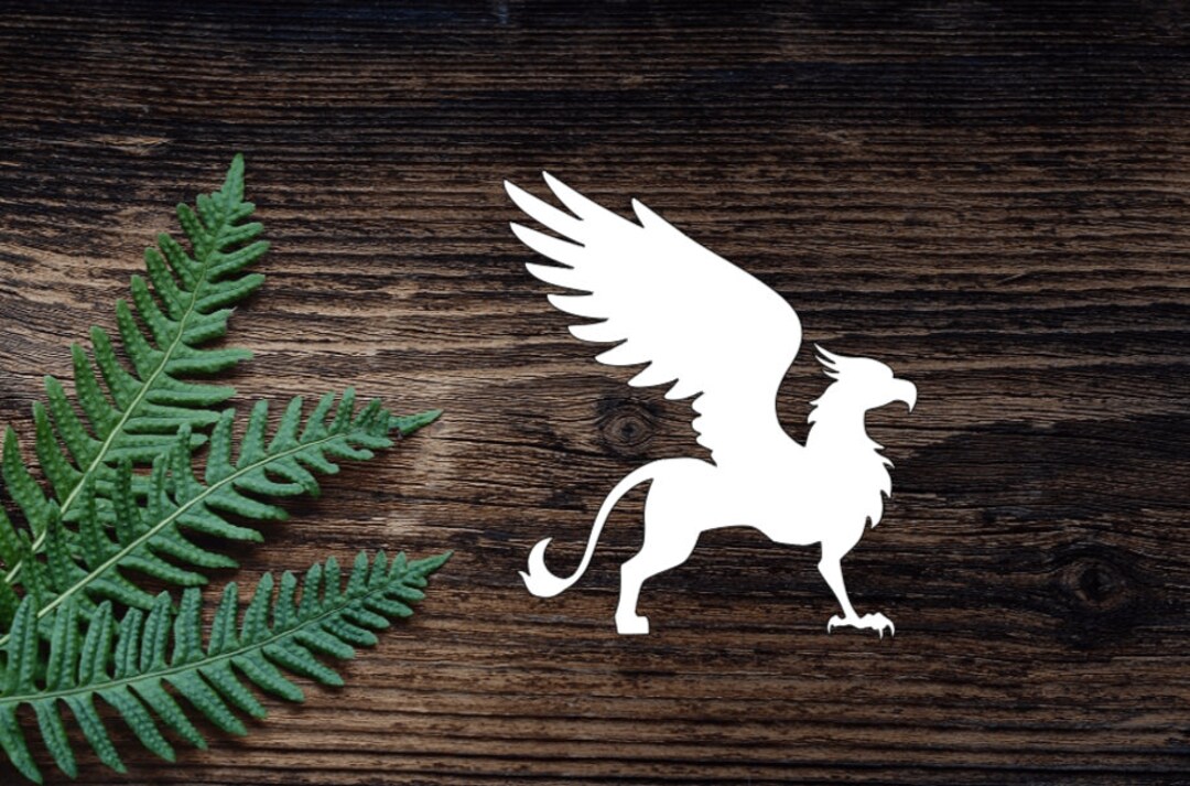 Griffon Vinyl Decal for Water Bottle Sticker Cup Sticker Laptop Decal ...