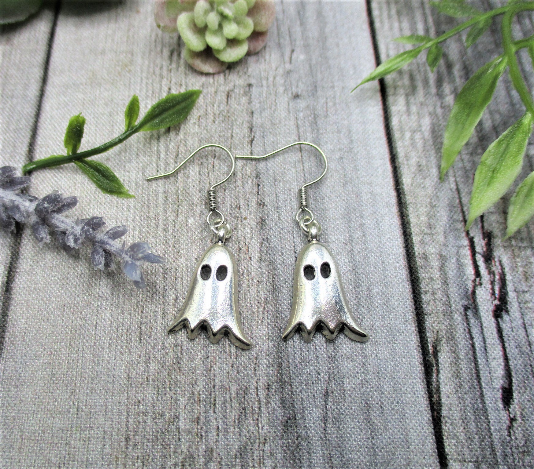 Ghost Earrings Ghost Jewelry Spooky Gifts for Her - Etsy UK