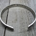 Secret Message Bracelet Hand Stamped Bracelet Hidden Message Jewelry ...