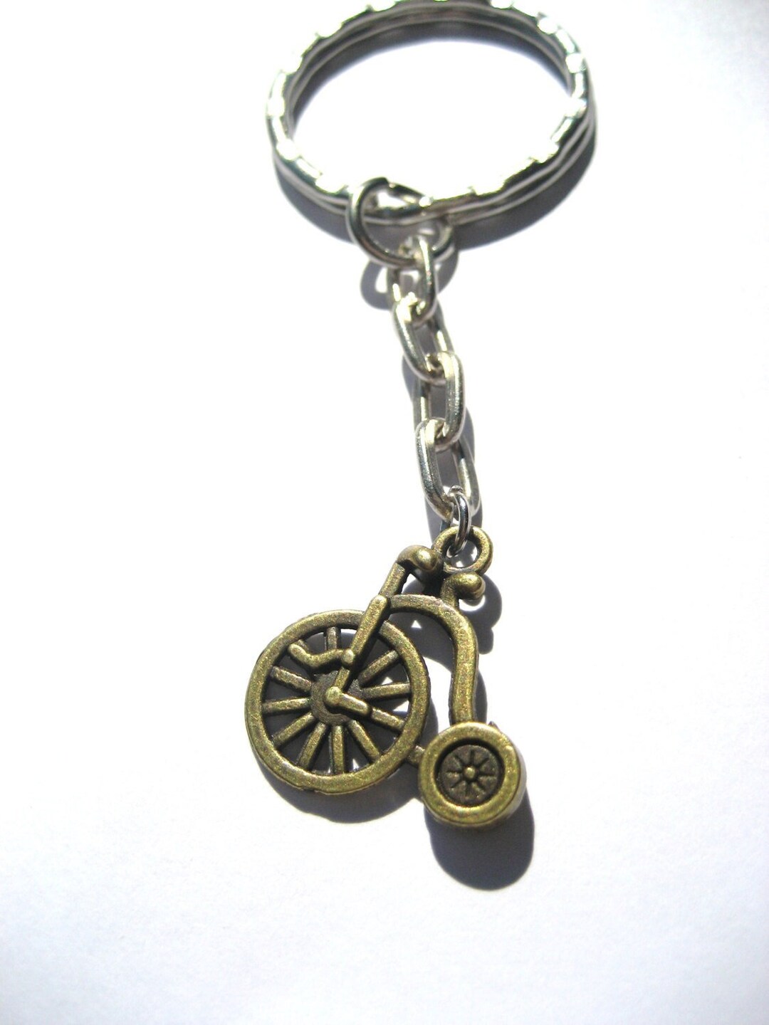 Bicyle Keychain Penny Farthing Keychain Vintage Big Tire Bike Keychain ...