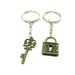 Lock and Key Keychain Set Mother Daughter/ Best Friends / His and Hers ...