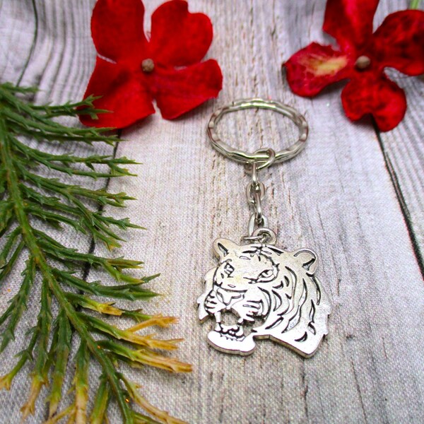 Animal Head Keychain - Etsy