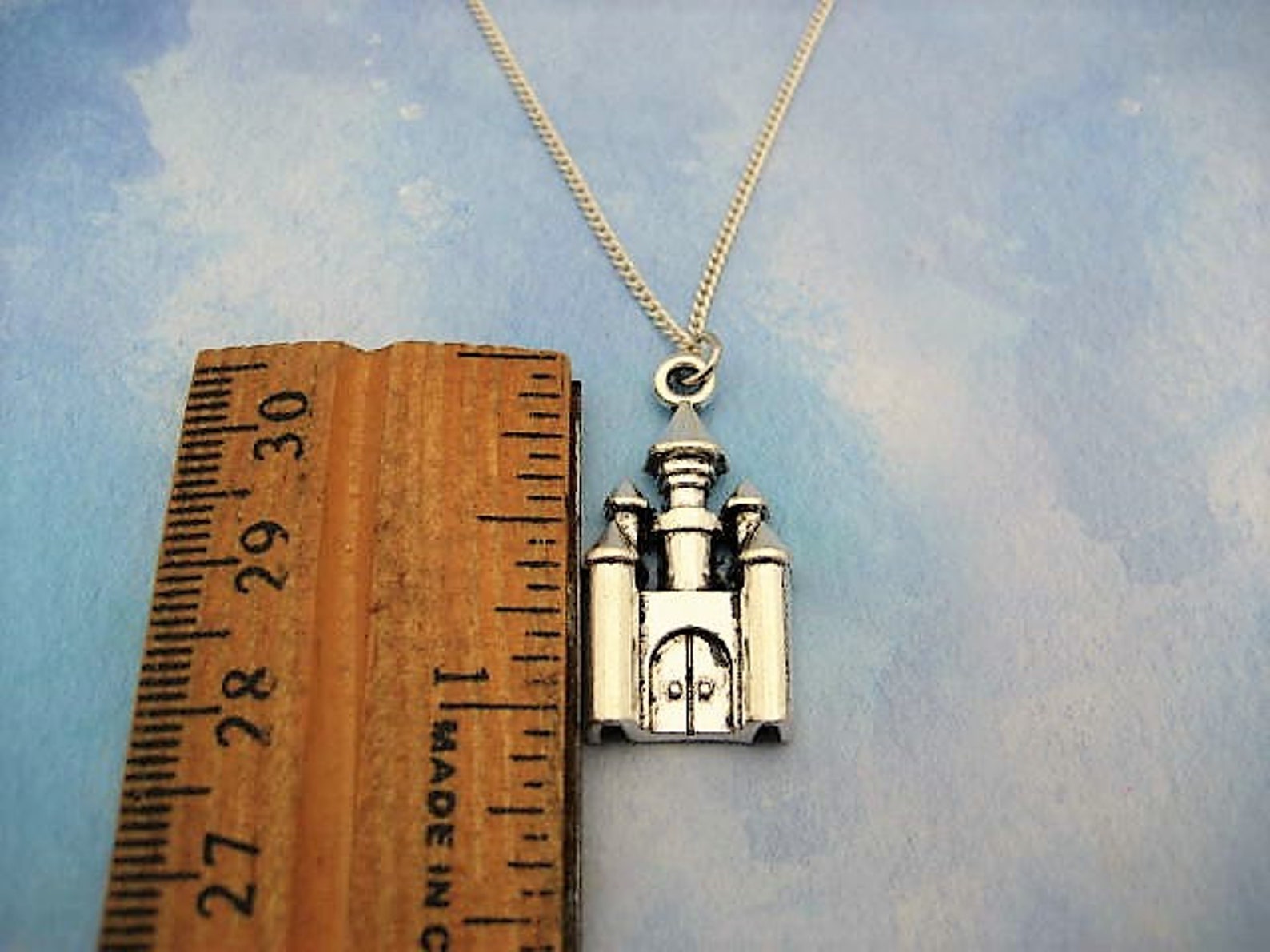 Castle Necklace Castle Gate Necklace Castle Jewelry - Etsy