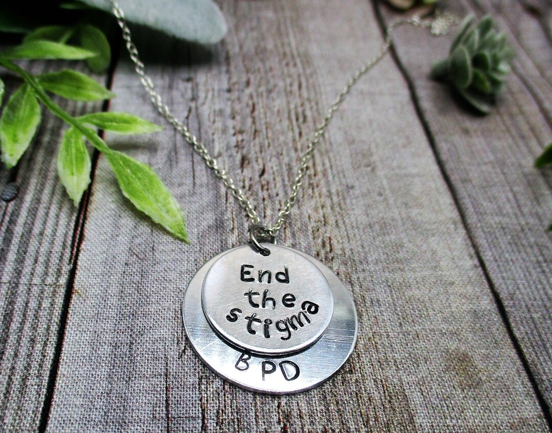End the Stigma Necklace Mental Health Necklace BPD Necklace Gifts for ...