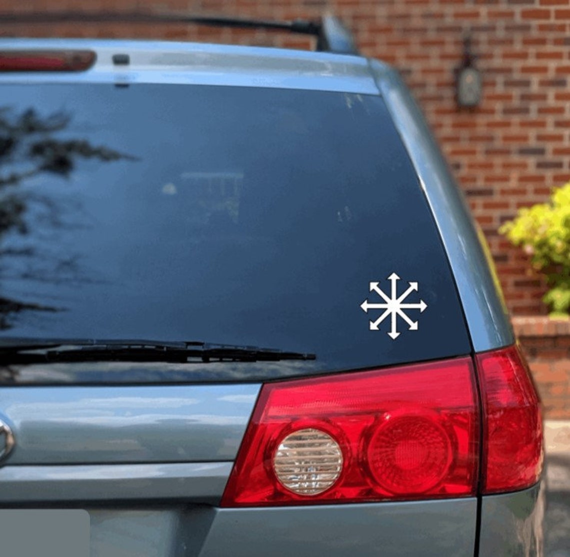 Vinyl Chaos Star Decal for Tumbler Cup Laptop Car Chaos | Etsy