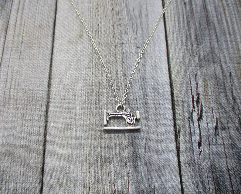 Sewing Machine Necklace, Sewing Necklace, Sewing Machine Jewelry ...
