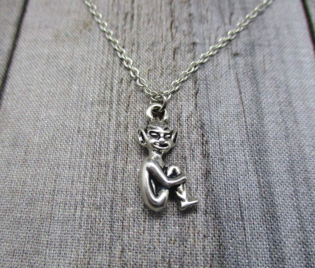 Pixie Necklace, Cornwall Pixie Necklace, Pixie Jewelry, Mythology ...