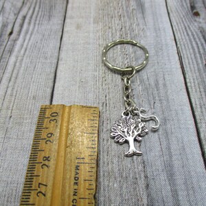 Tree Keychain Tree of Life Keychain Personalized Keychain - Etsy