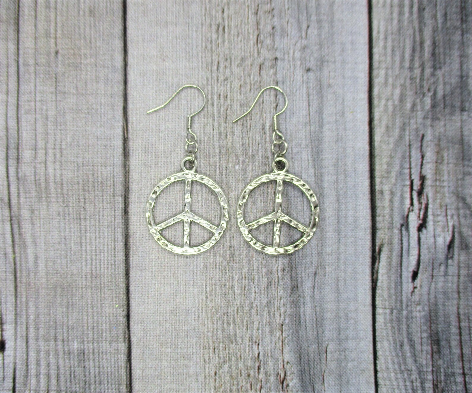 Peace Sign Earrings Peace Earrings Peace Sign Jewelry Peace Jewelry ...