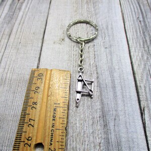 Canoe Keychain Outrigger Keychain Canoe Keychain Outdoors Adventure ...
