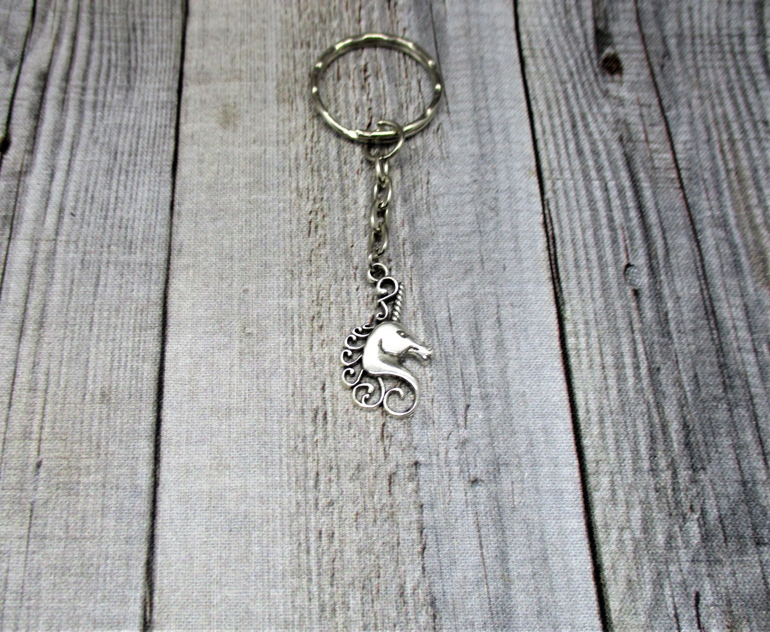 Unicorn Keychain Mythology Keychain Mythology Lovers Gift | Etsy