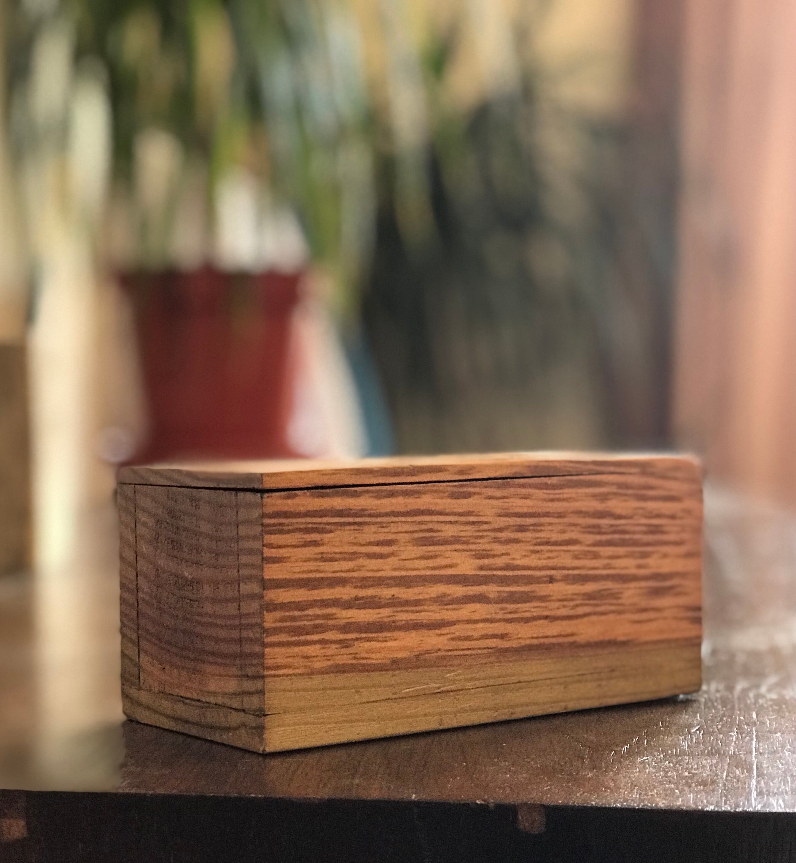 Wooden Box With Snug Fitting Lid - Etsy
