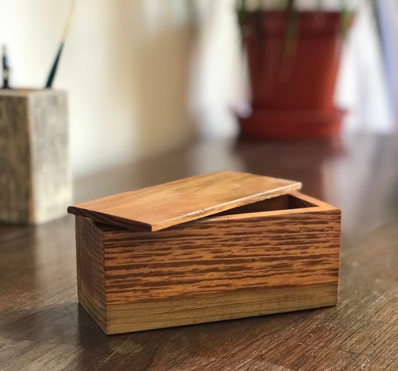 Wooden Box With Snug Fitting Lid - Etsy