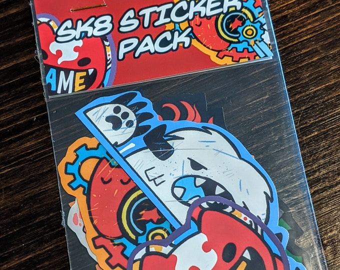 Skate Infinity Inspired Sticker Pack - Etsy
