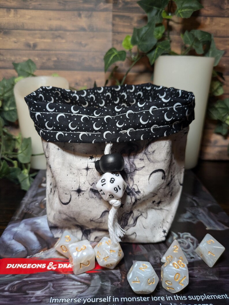 Misty Night Dnd Dungeons and Dragons Dice Bag - Etsy