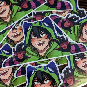 Skate Infinity Vinyl Stickers - Renga | Miya | Matchablossom | Joe - Etsy