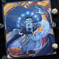 FCG - Critical Role (bells Hells) - Art Print - Etsy