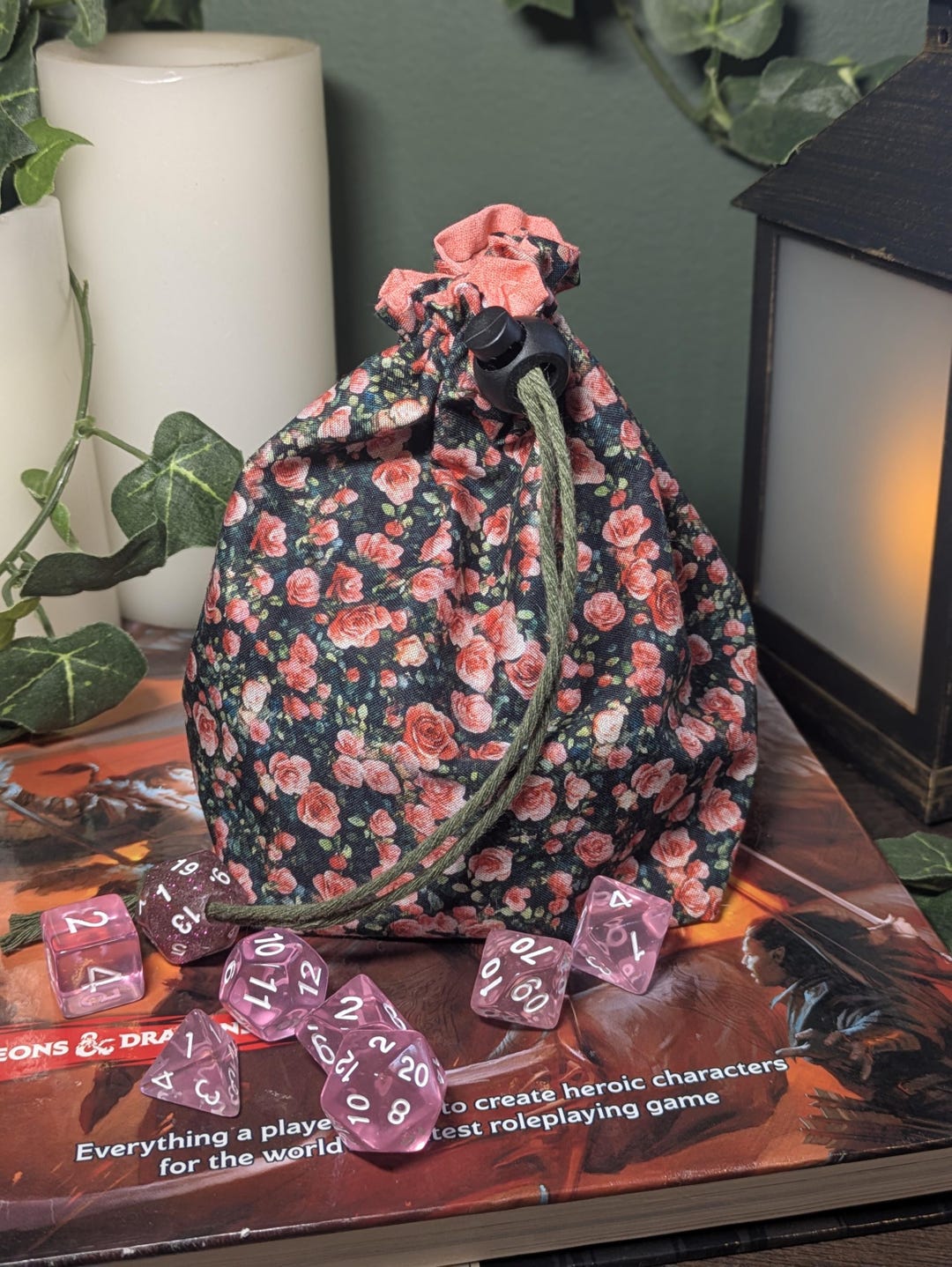 Victorian Garden - Dnd | Dungeons and Dragons Dice Bag - Etsy