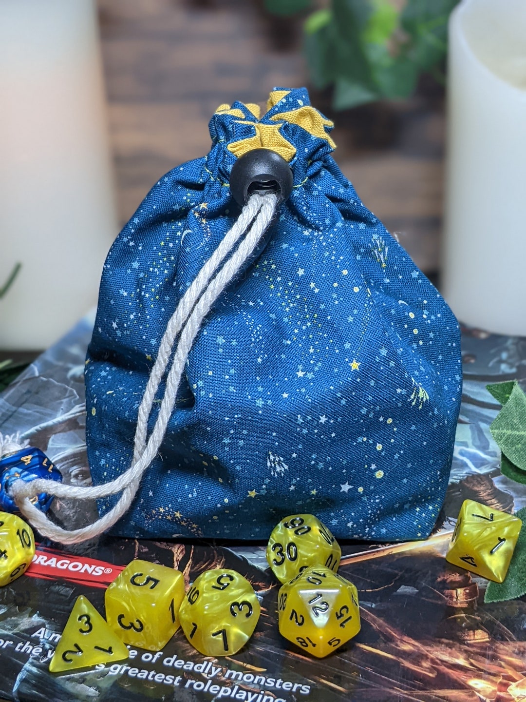 Shooting Star Dnd Dungeons and Dragons Dice Bag - Etsy