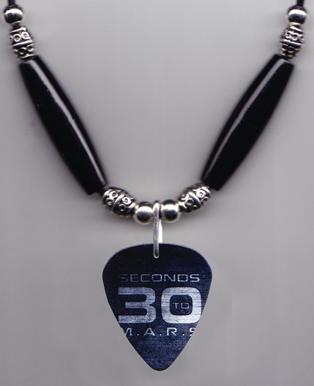 30 Seconds to Mars Logo Guitar Pick Necklace 30STM - Etsy