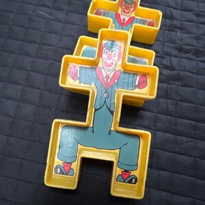 Vintage Clown Building Blocks From Poland SUPER RARE Circus Carnival ...