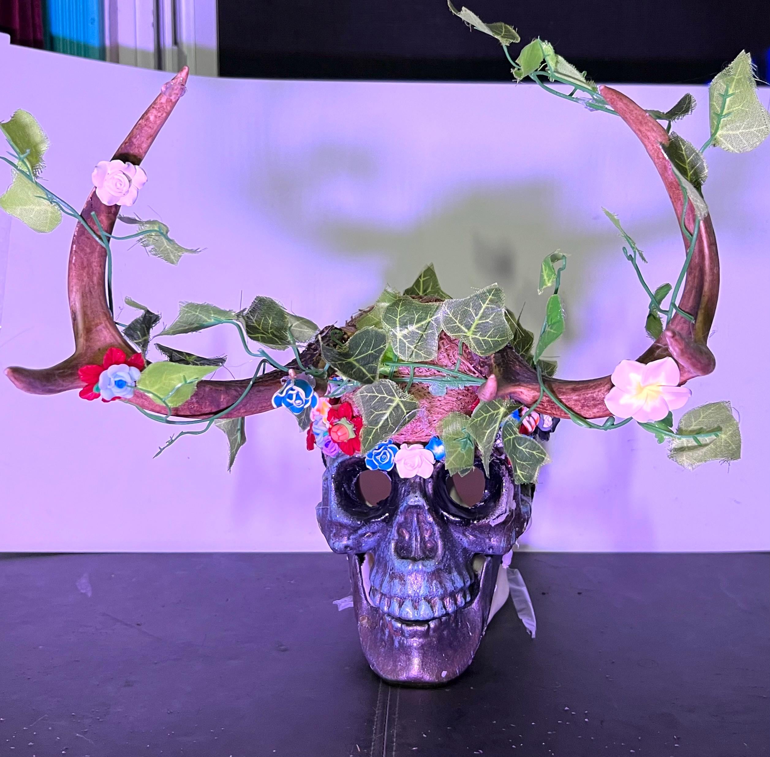 MIDSOMMAR Inspired Wearable Facemask With Antlers - Etsy