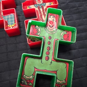 Vintage Clown Building Blocks From Poland SUPER RARE Circus Carnival ...