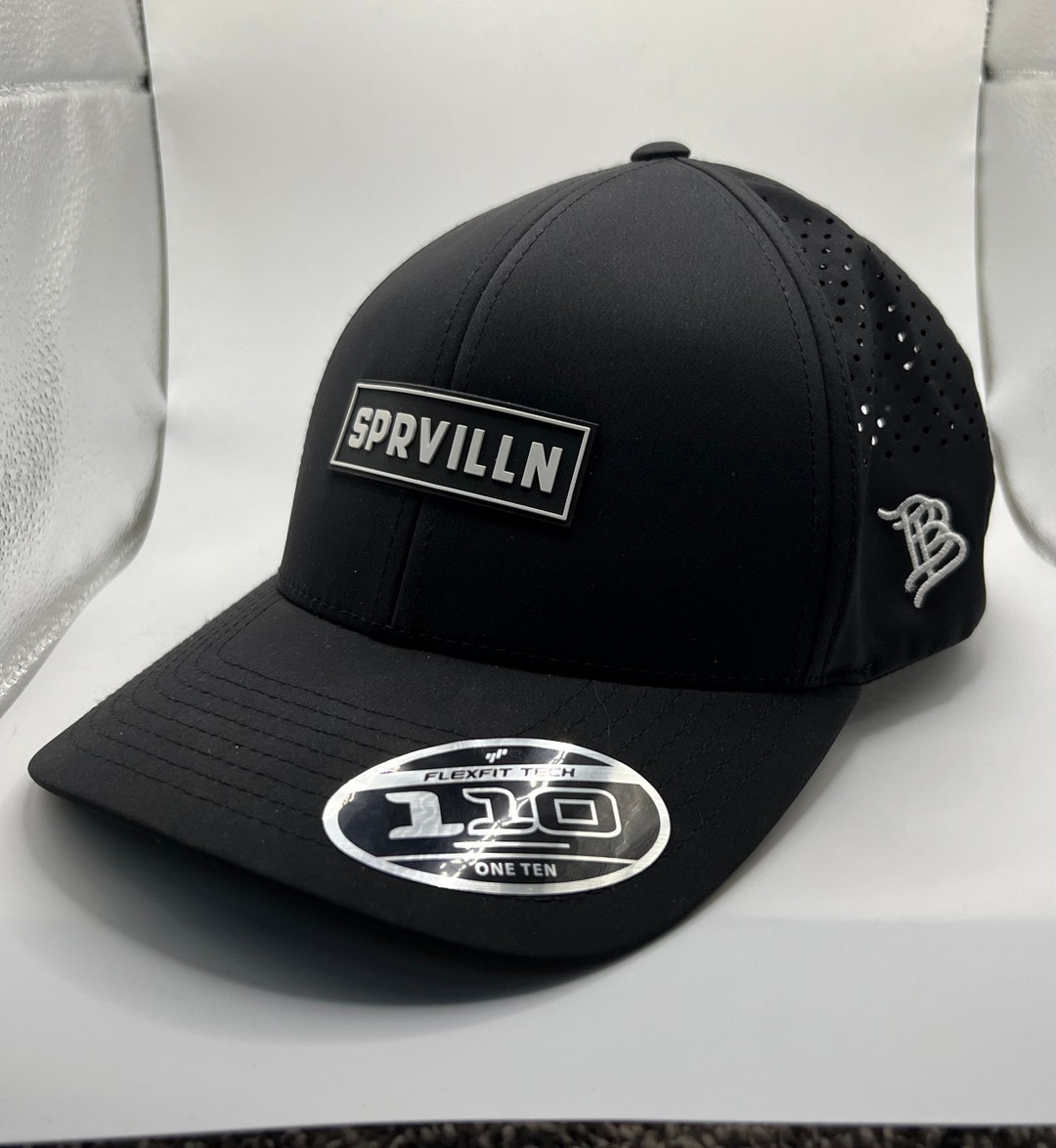 Supervillain Premium Hat | SPRVILLN Pvc Mesh Back Soft Baseball Hat - Etsy