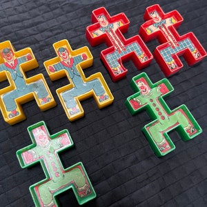Vintage Clown Building Blocks From Poland SUPER RARE Circus Carnival ...