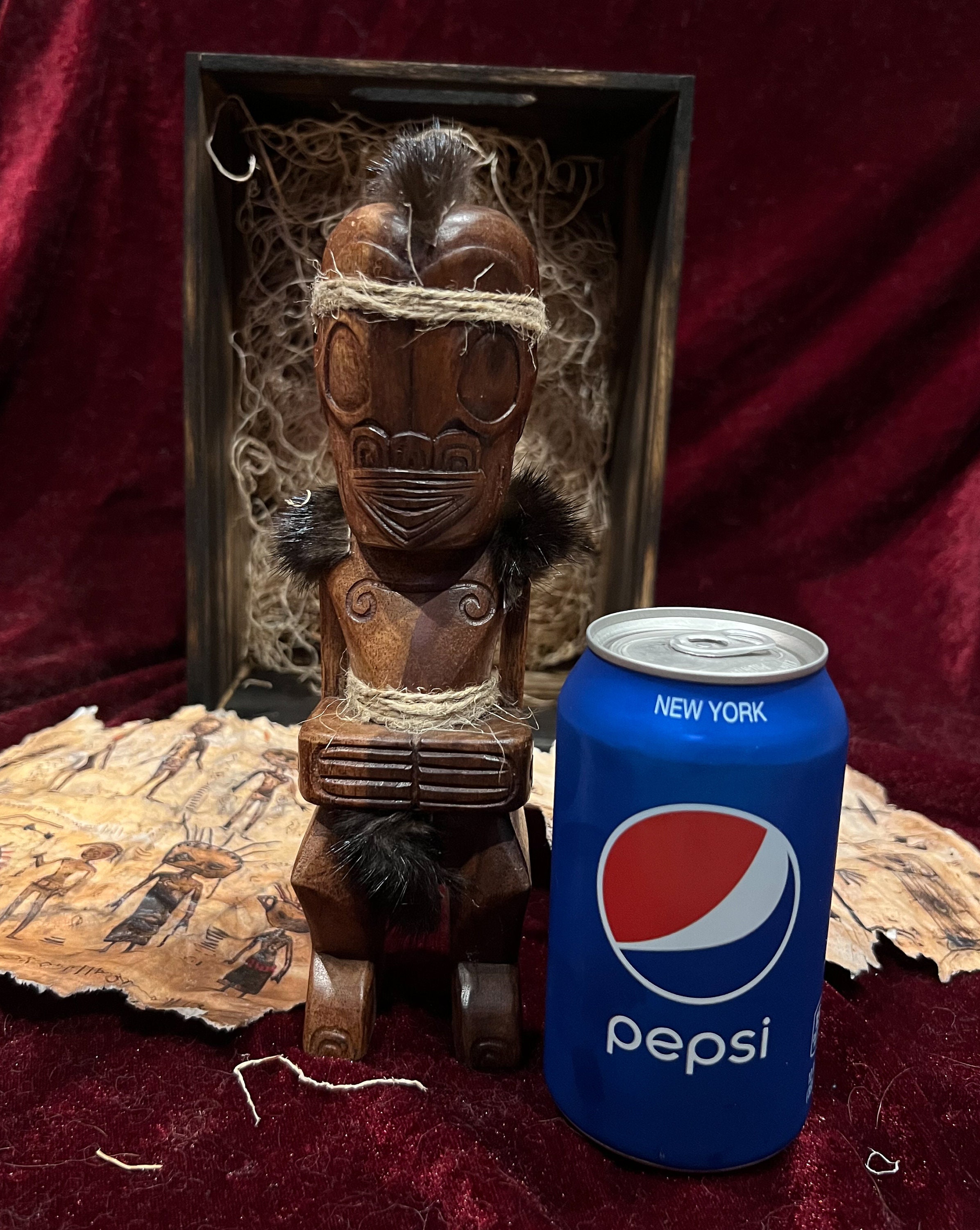 Mysterious Cursed Voodoo Wooden Relics With Display Haiti - Etsy