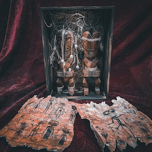 Mysterious Cursed Voodoo Wooden Relics With Display Haiti Oddities - Etsy