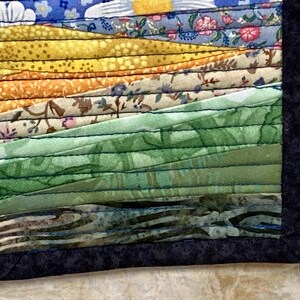 Landscape Art Quilt Wall Hanging Small A-17 - Etsy