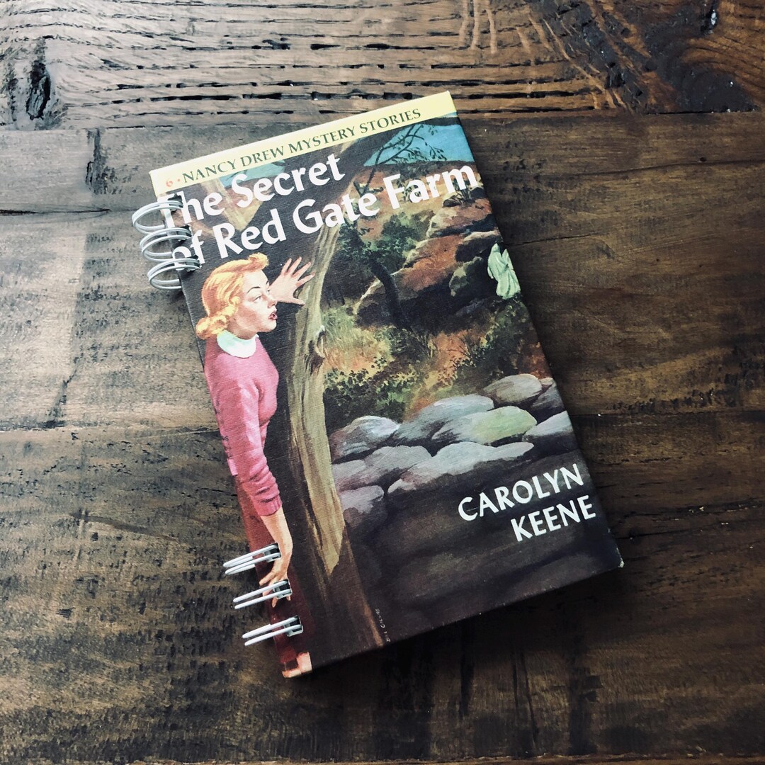 Nancy Drew Journal: Sketchbook Made From Vintage 1960s "secret of Red ...