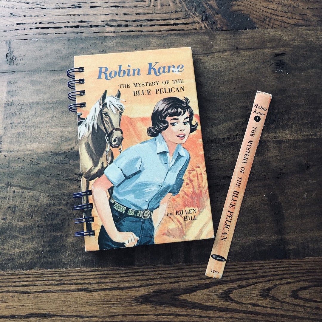 Robin Kane Journal: Sketchbook Made From Vintage 1960s "mystery of Blue ...