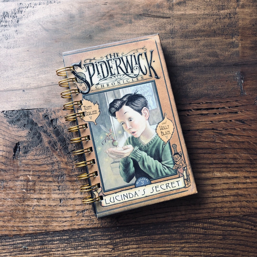 Spiderwick Chronicles Lucinda's Secret Spiral Bound Book Cover Journal ...