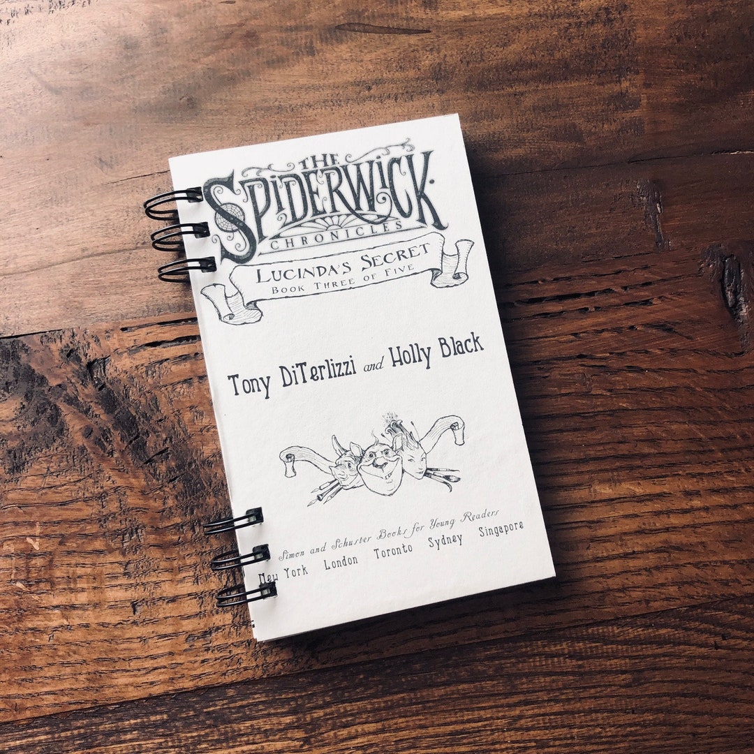 Spiderwick Chronicles Journal: Sketchbook Made From "lucinda's Secret ...