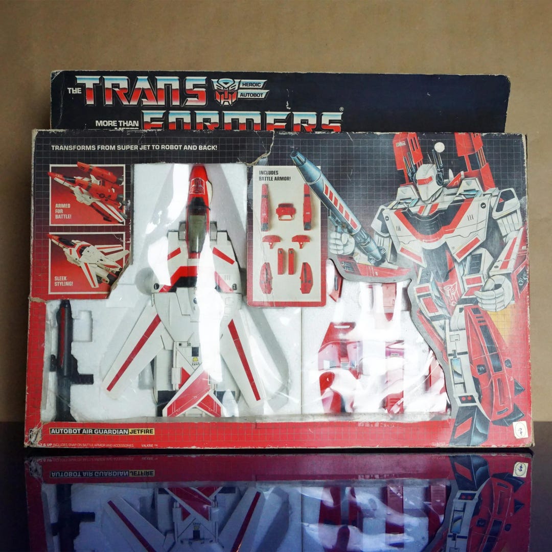 1985 Vintage BANDAI HASBRO Transformers G1 Autobot Air Guardian ...