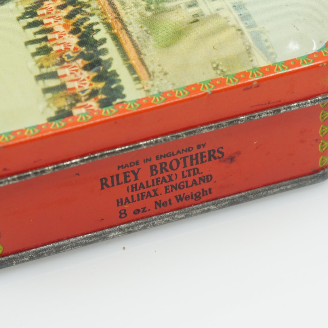 Vintage Riley's Toffee Tin Litho Container. Horse Parade Scene Lid. 7 ...