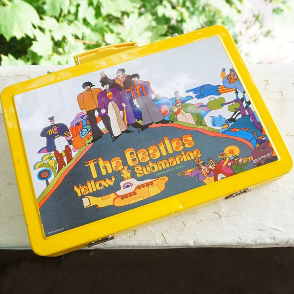 Vintage Tin Lunch Box - Etsy