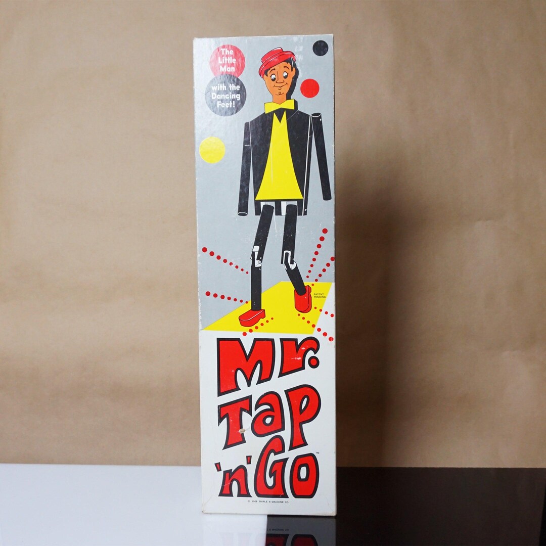 1968 Vintage Triple R Machine MR. TAP 'n' Go 9" Jig Doll Puppet Toy - Etsy