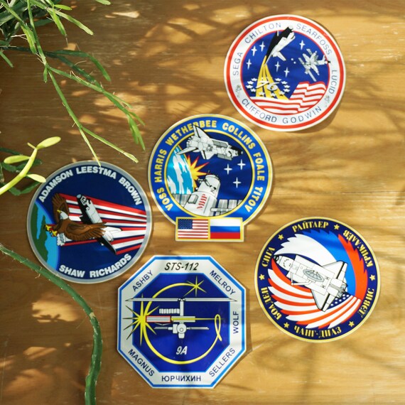1989 Vintage 3.5" STS-28 Sticker Crew Patch for 30th … - Gem