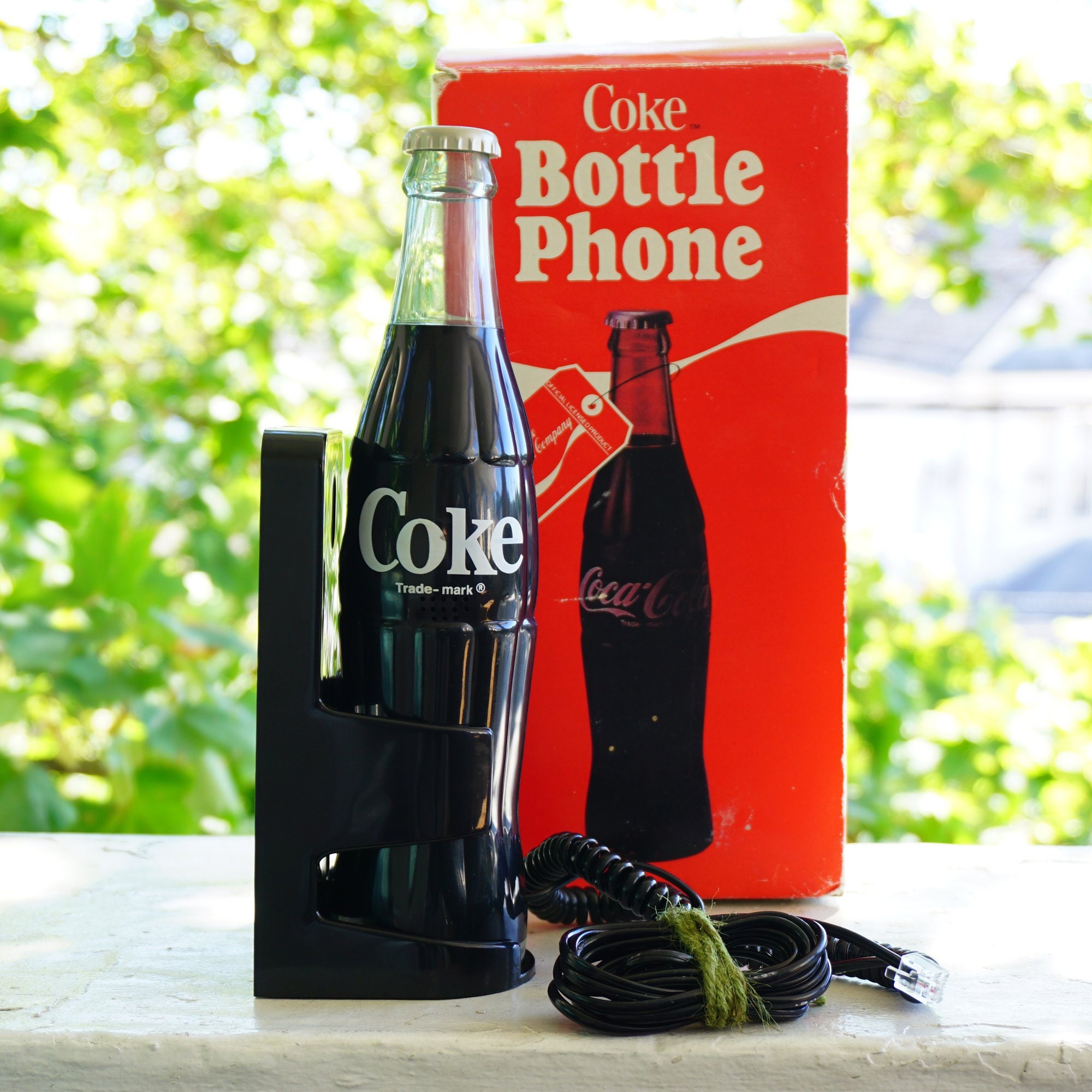1983 Vintage COCA-COLA 5000 Bottle Shaped Full Feature Electronic ...