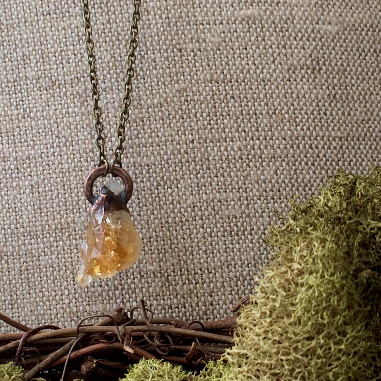 Raw Citrine Necklace, crystal necklace, Gemstone Necklace, Crystal ... Raw Citrine Necklace, crystal necklace, Gemstone Necklace, Crystal ...