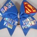 Cheer bow iBase Whats Your SUPERPOWER by BlingItOnCheerBowz | Etsy