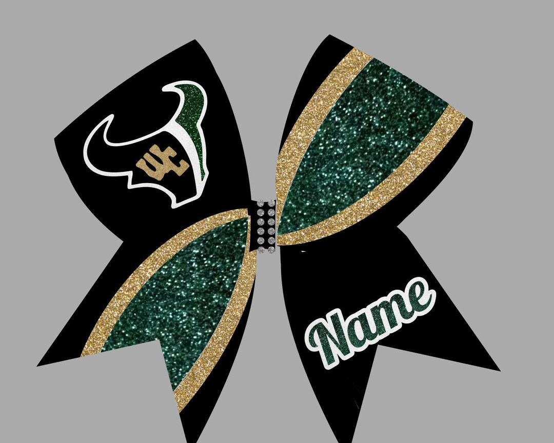 Cheer Bow Custom School Logo / Name School Team Cheer Bows Made in ANY ...