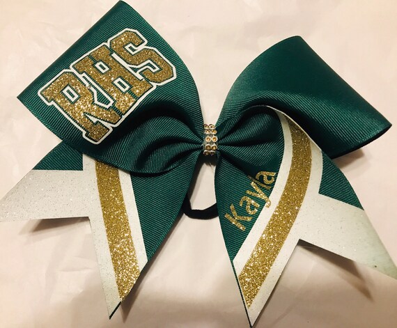 Embroidered Cheer Bows
