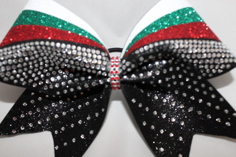 Cheer Bow ANY and all COLORS available Black Old Blue | Etsy